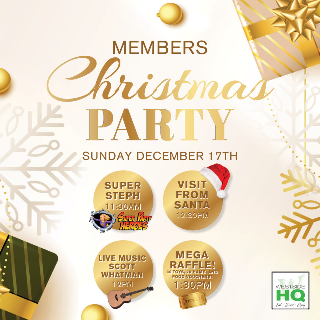 HQ Members Christmas Party | WestsideHQ